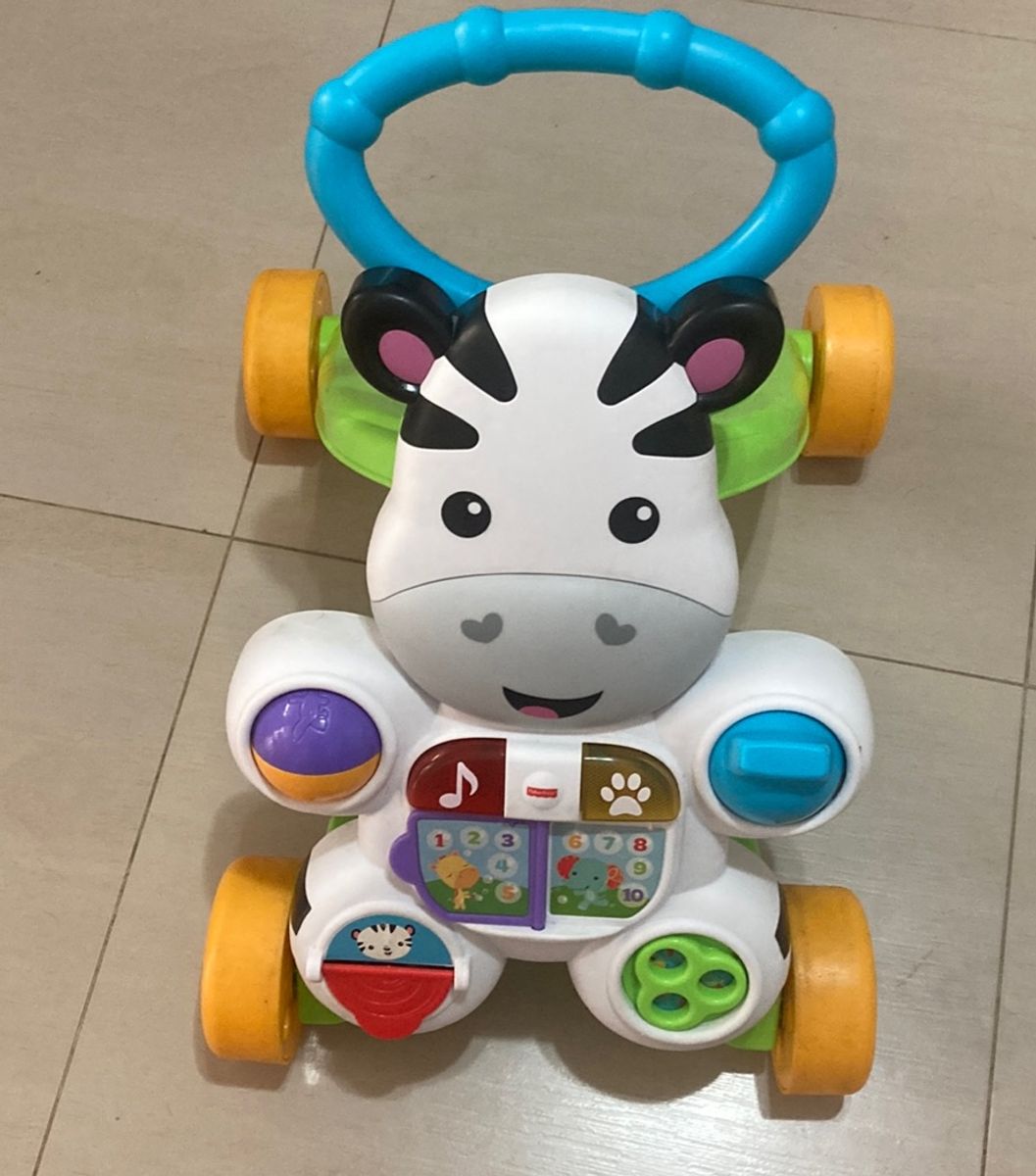 Andador Zebra Fisher Price | Andador Infantil Fisher Price Usado ...