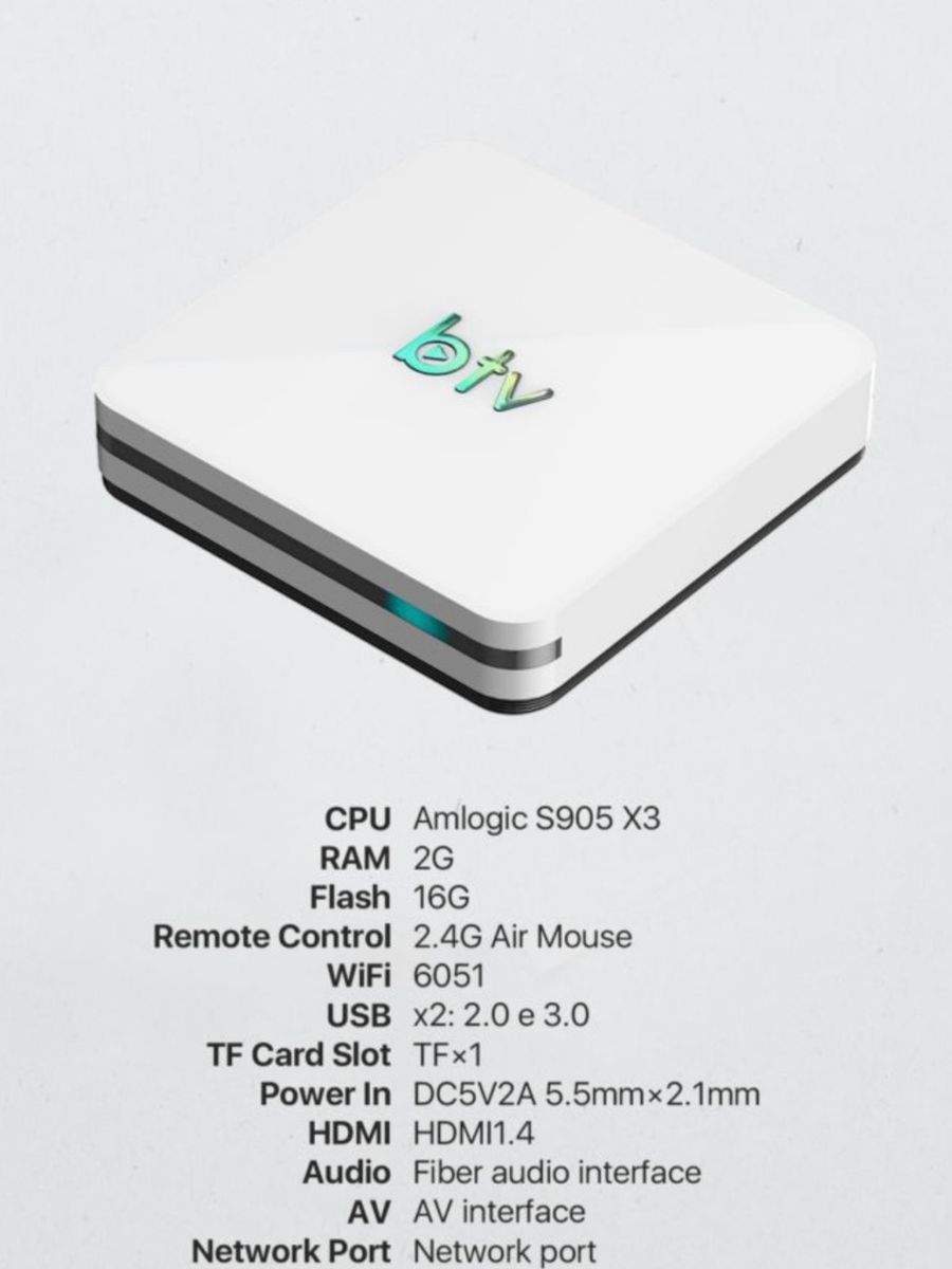 Android Btv 11 4k Oficial B11 Original | TV e Display Btv Nunca Usado ...