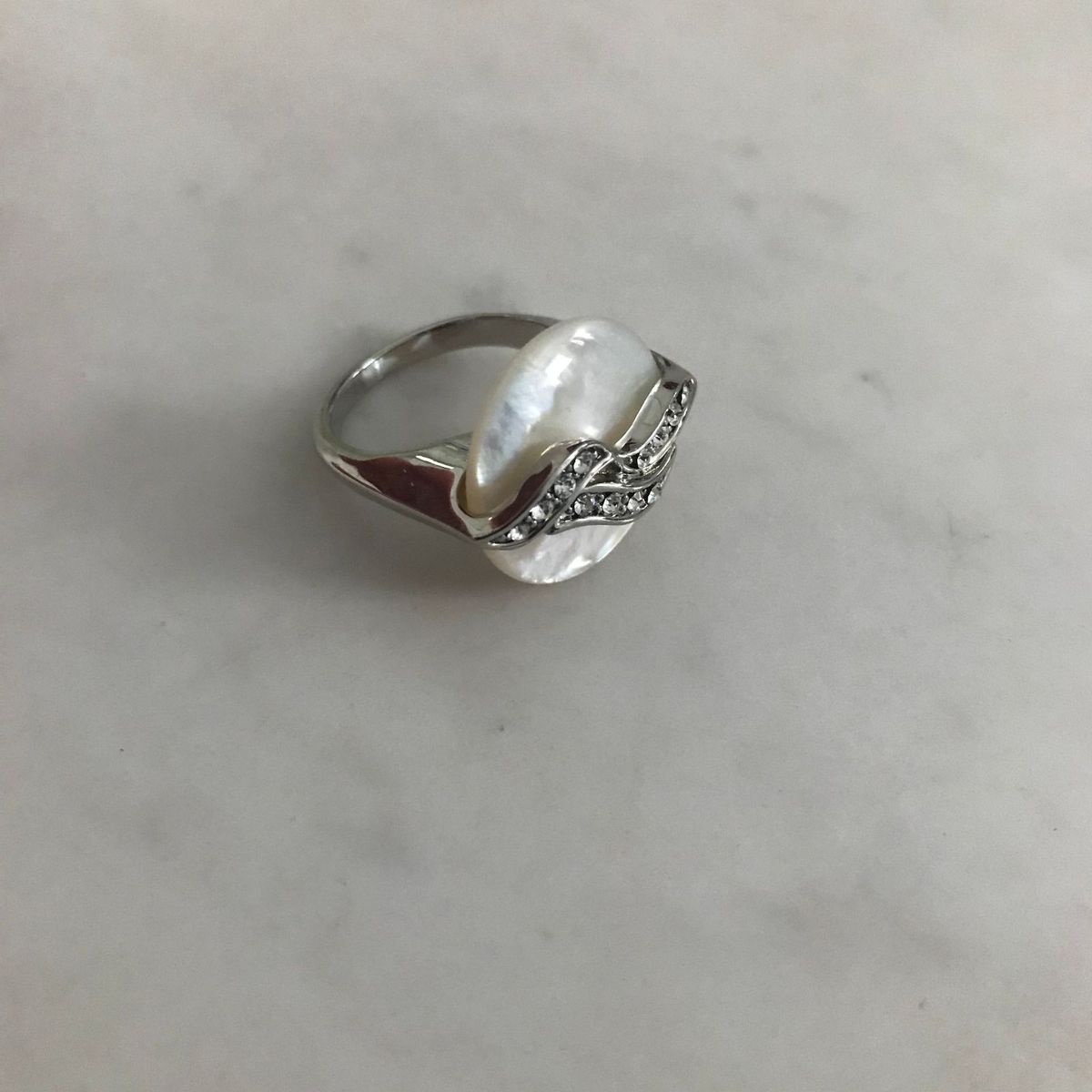 Anel Madrepérola Botão Nana Rocker | Bijuteria Feminina Nana Rocker ...