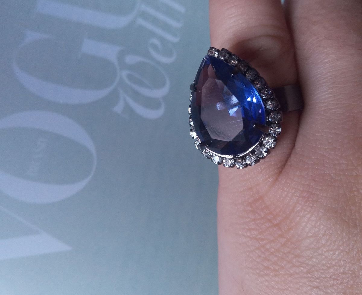 Anel Pedra Roxa | Jóia Feminina Francisca Joias Contemporaneas Nunca ...