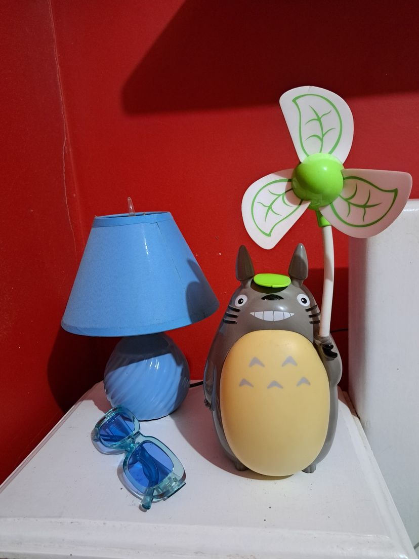 Anime Totoro Ventilador e Abajour Led (my Neighboor Totoro - Studio ...