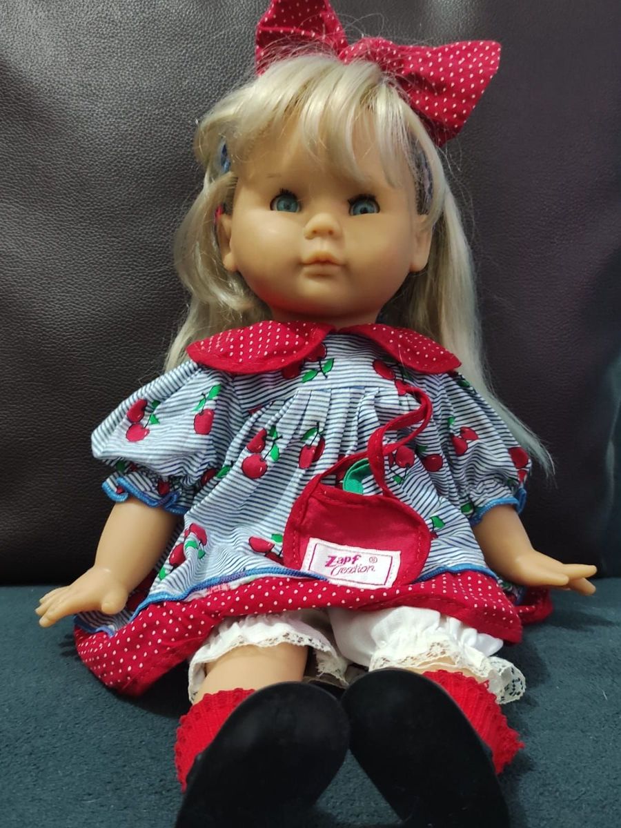 Antiga Boneca Alemã Zapf Creation | Produto Vintage e Retro Zapf ...
