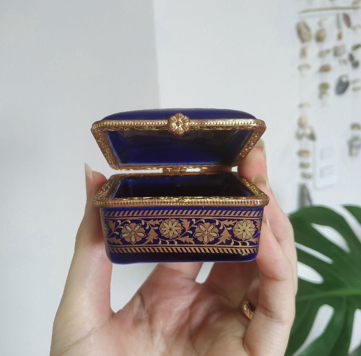 Antiga Caixa Porta Jóia em Porcelana | Jóia Feminina Usado 70608981 ...