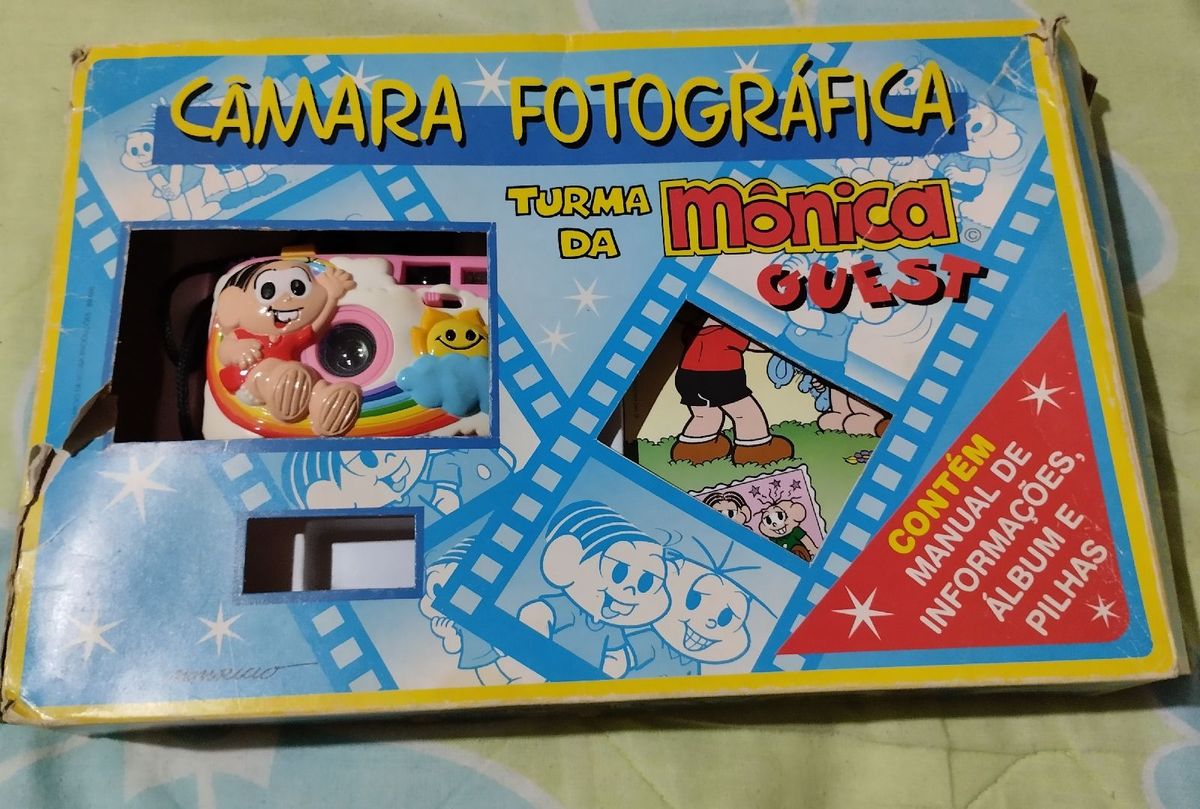 Antiga Camera Fotográfica da Turma da Mônica | Produto Vintage e Retro ...