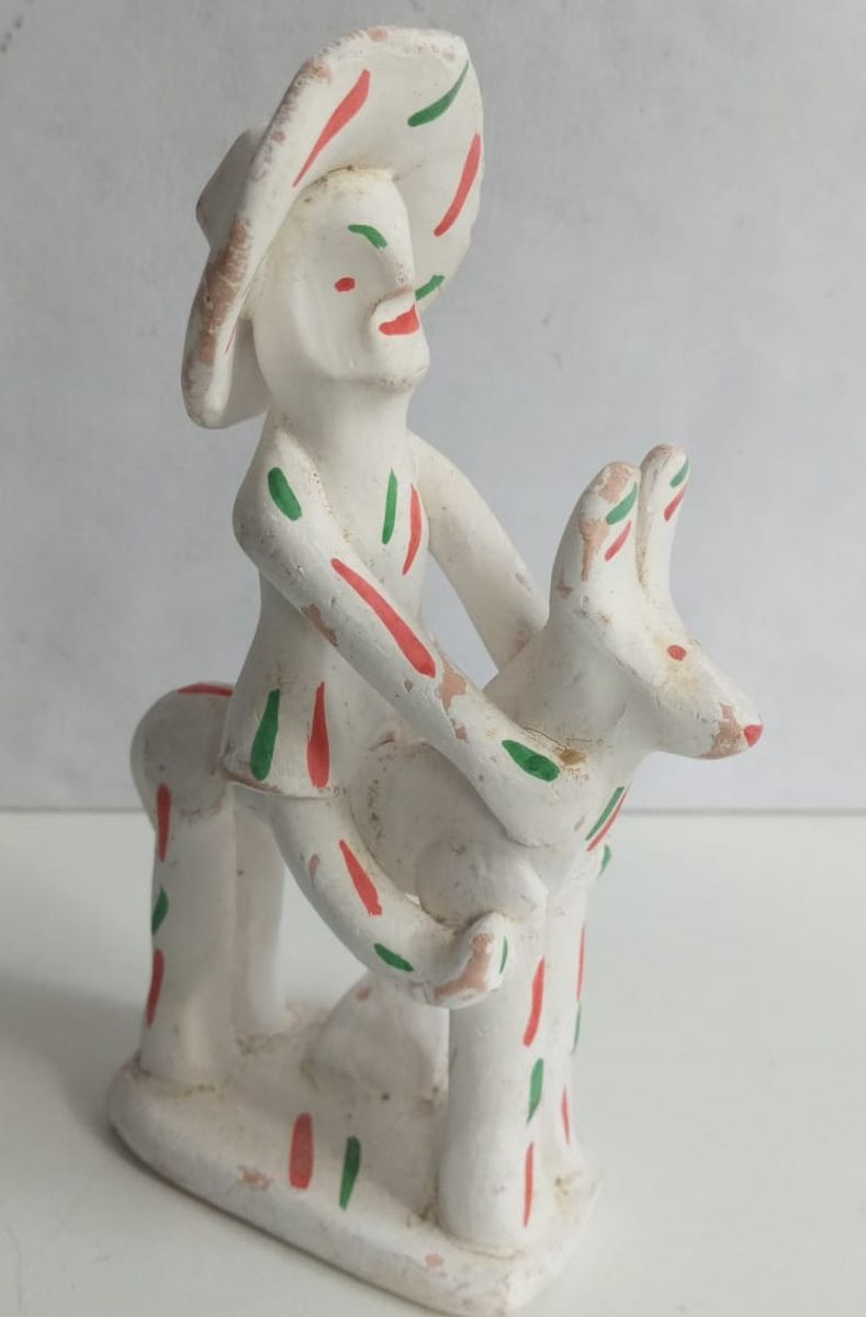 Antiga Escultura Cavaleiro Siurell Instrumento Musical de Mallorca ...