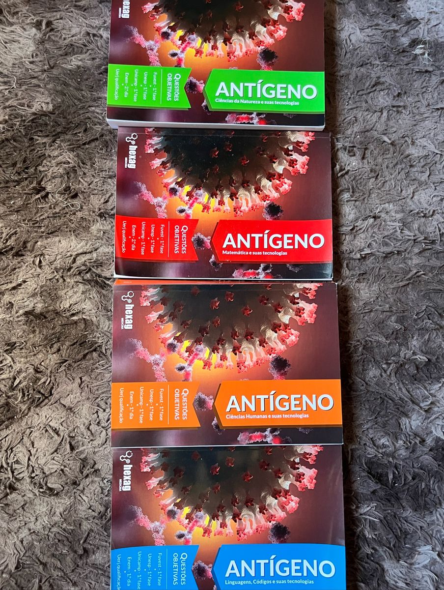 Antígeno - Hexag Medicina 2020 | Item de Papelaria Hexag Medicina Usado ...