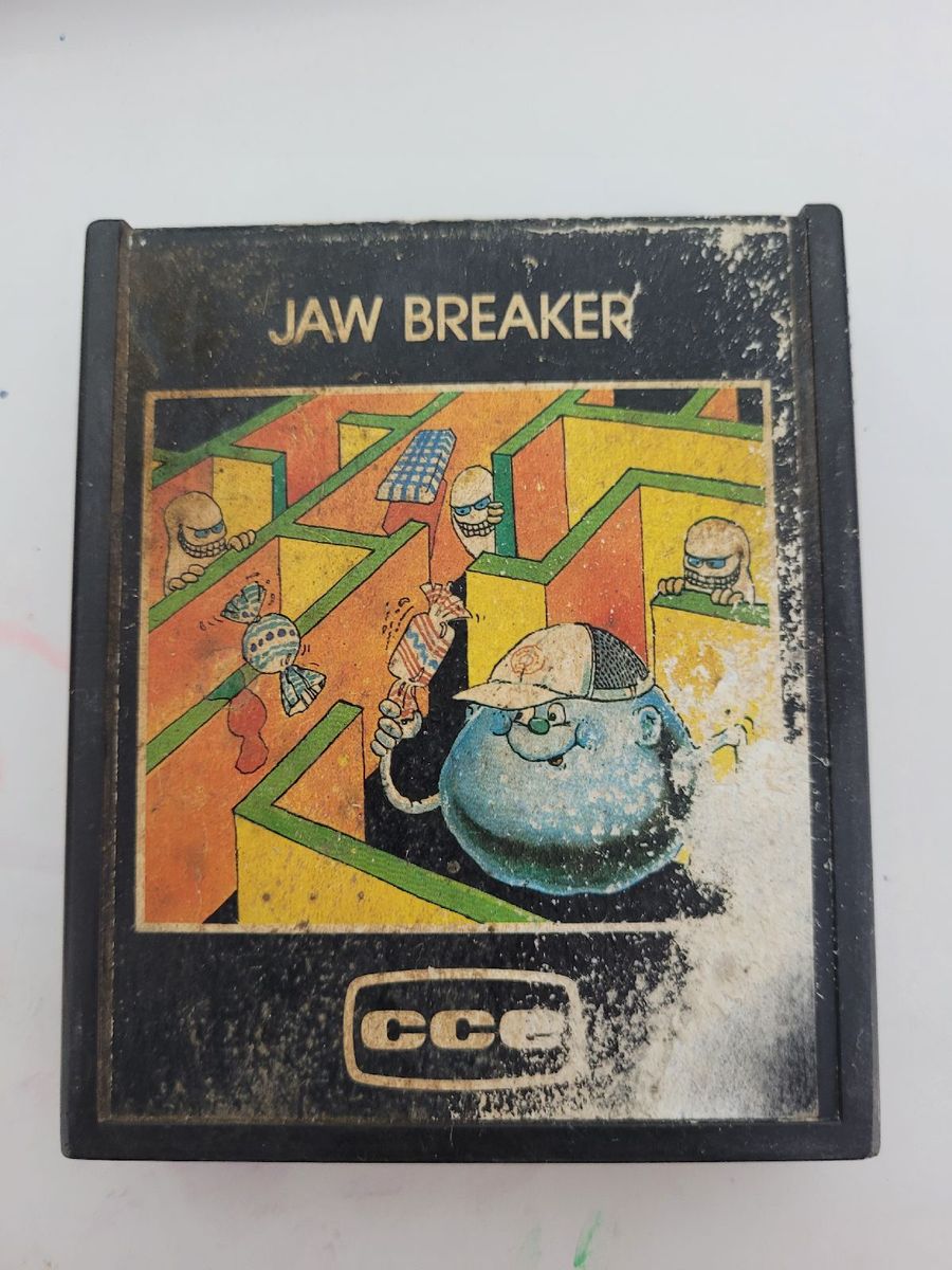 Antigo Cartucho Cce Jogo Jaw Breaker para Atari e Similares | Jogo de ...