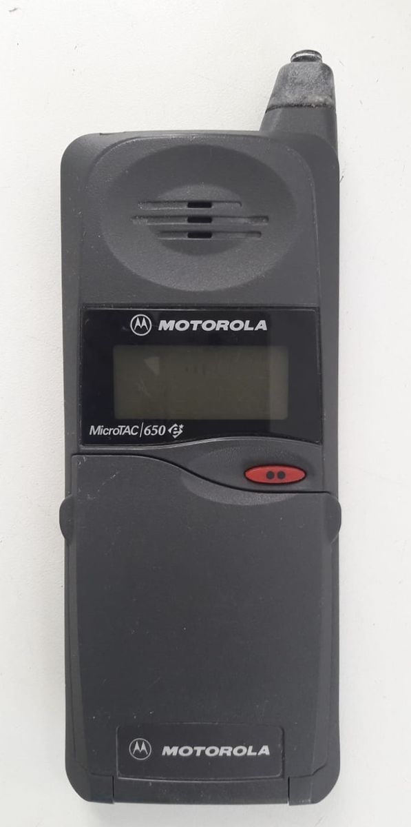 Antigo Celular Motorola Microtac 650 - Tijolão / sem Bateria | Celular ...