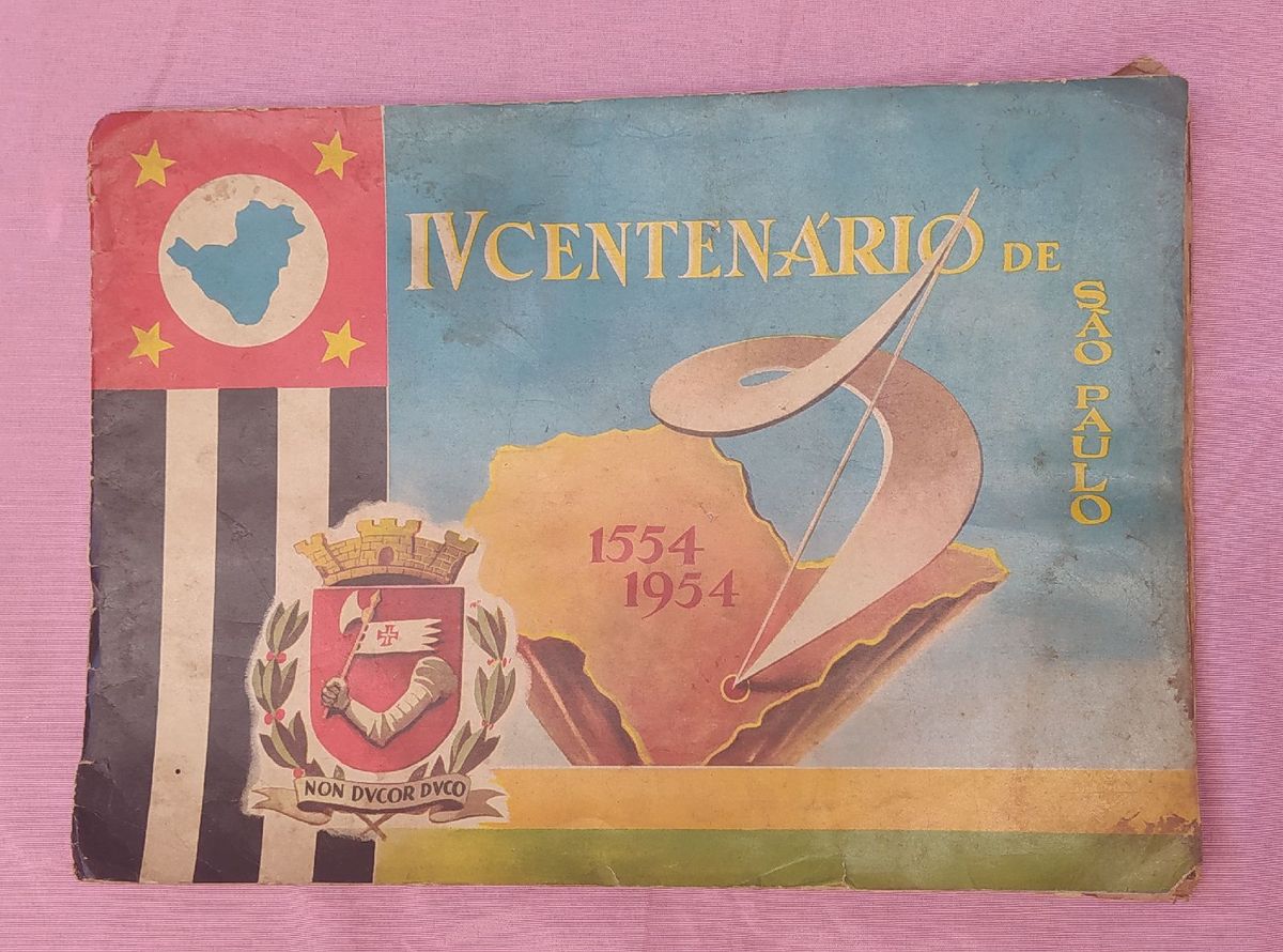 Antigo e Raro Álbum de Figurinhas Iv Centenário de São Paulo | Livro ...