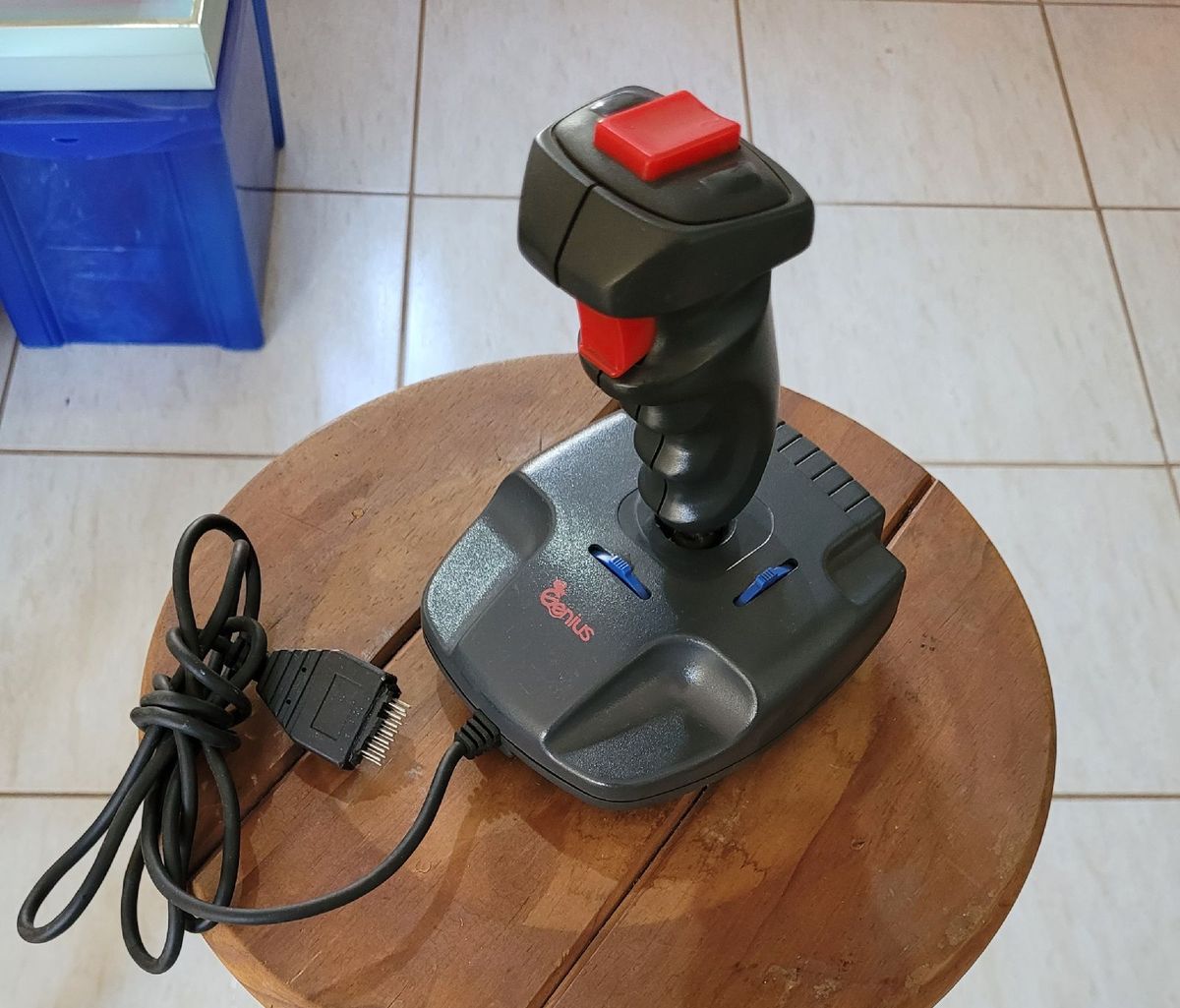 Antigo Joystick Genius | Acessório p/ Videogame Genius Usado 86413190 ...