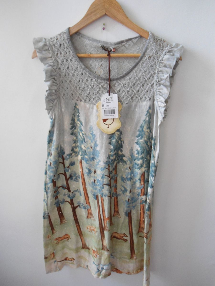 Antiquete Na Floresta | Vestido Feminino Antix Usado 1019076 | enjoei