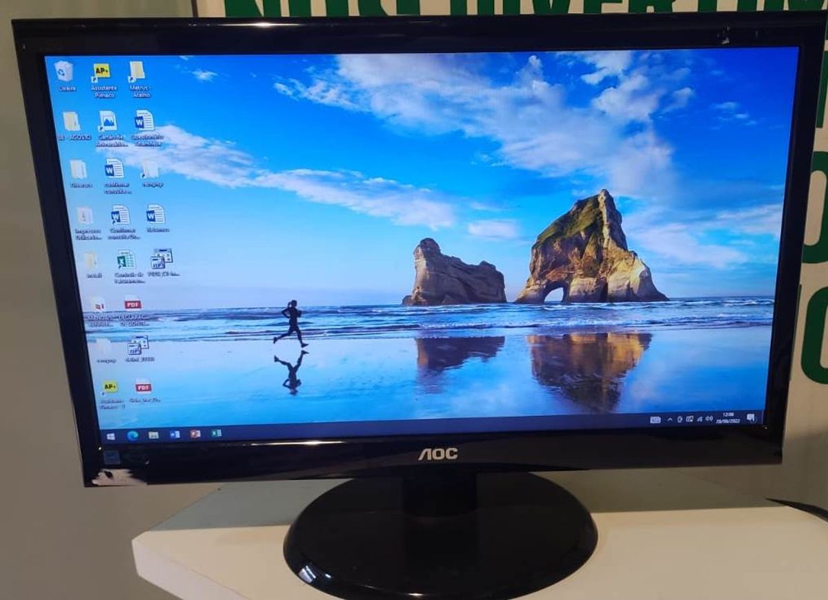 Aoc Monitor Modelo E2050s | Computador Desktop Aoc Usado 75820057 | enjoei