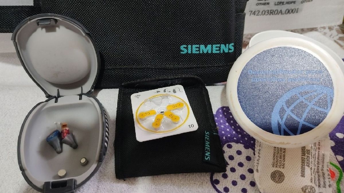 Aparelho Auditivo Intra Ocular Siemens | Item Info & Eletro Siemens ...