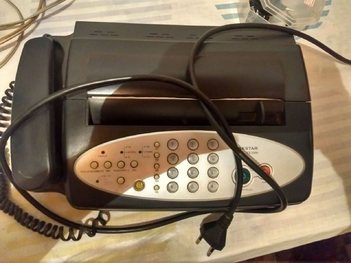 Aparelho de Fax Térmico | Telefone Fixo Fakstar Usado 59925666 | enjoei