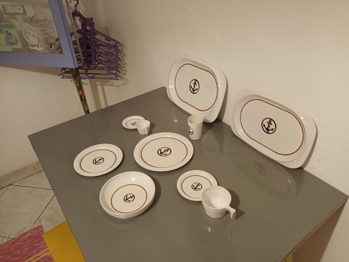 Aparelho de Jantar Vintage Goyana Melcrome 46 Peças. | Móvel de Cozinha ...