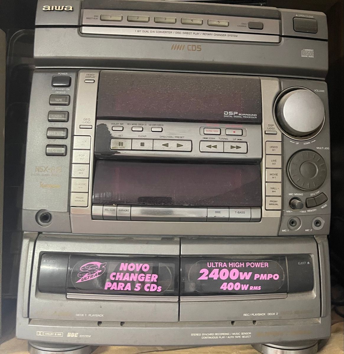 Aparelho de Som Aiwa Item de Música Aiwa Usado 84123672 enjoei