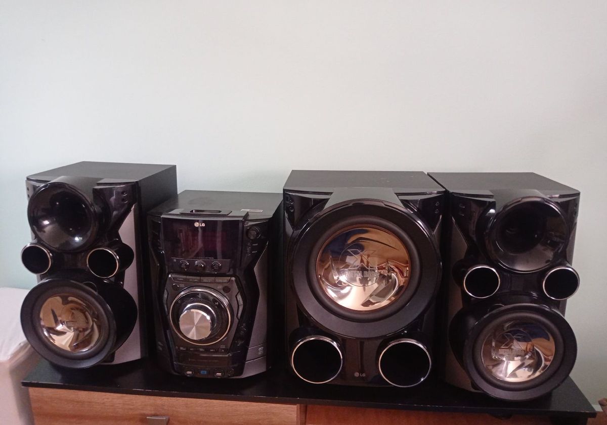 Aparelho de Som Lg Mini Hi Fi System Mct806 | Item de Música Lg Usado 95788976 | enjoei