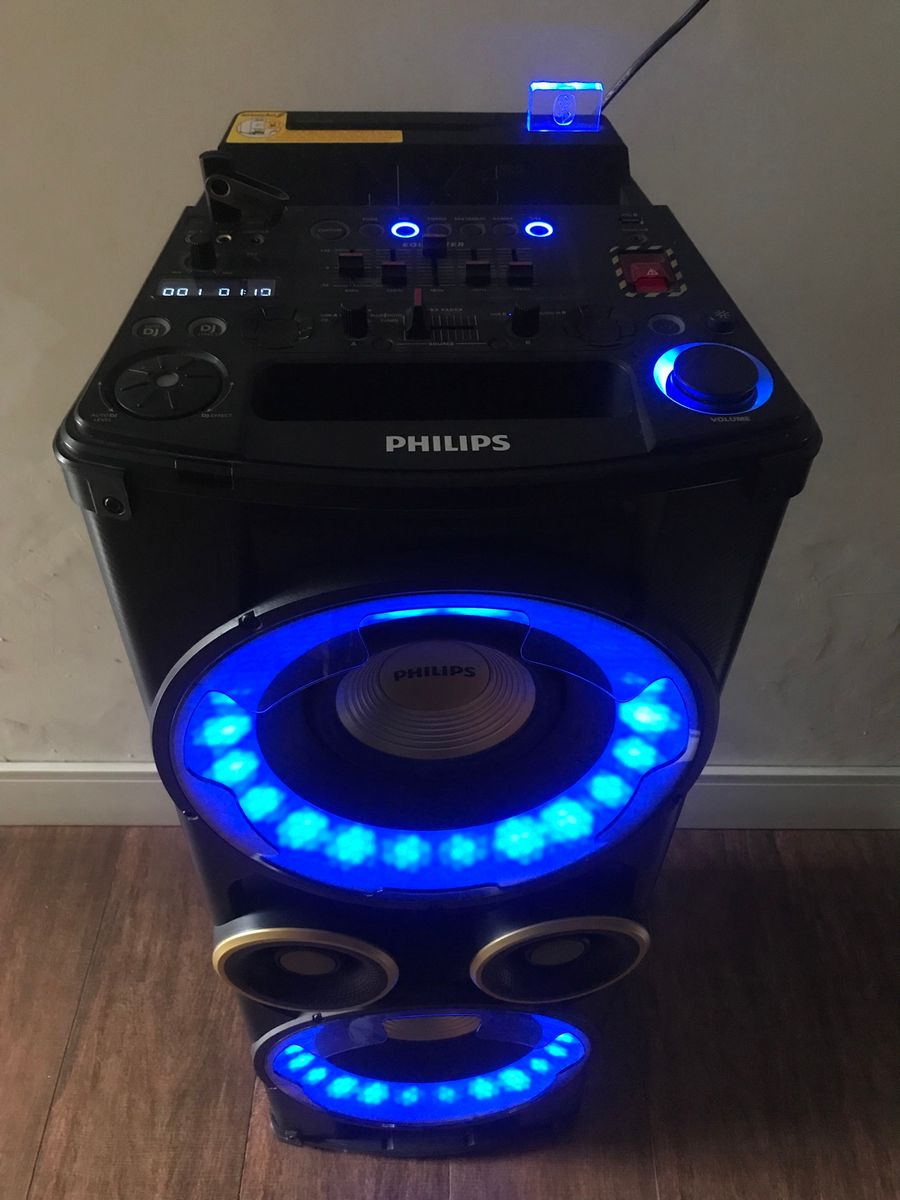 Aparelho de Som Philips Nx5 Pro | Item Info & Eletro Philips Usado ...