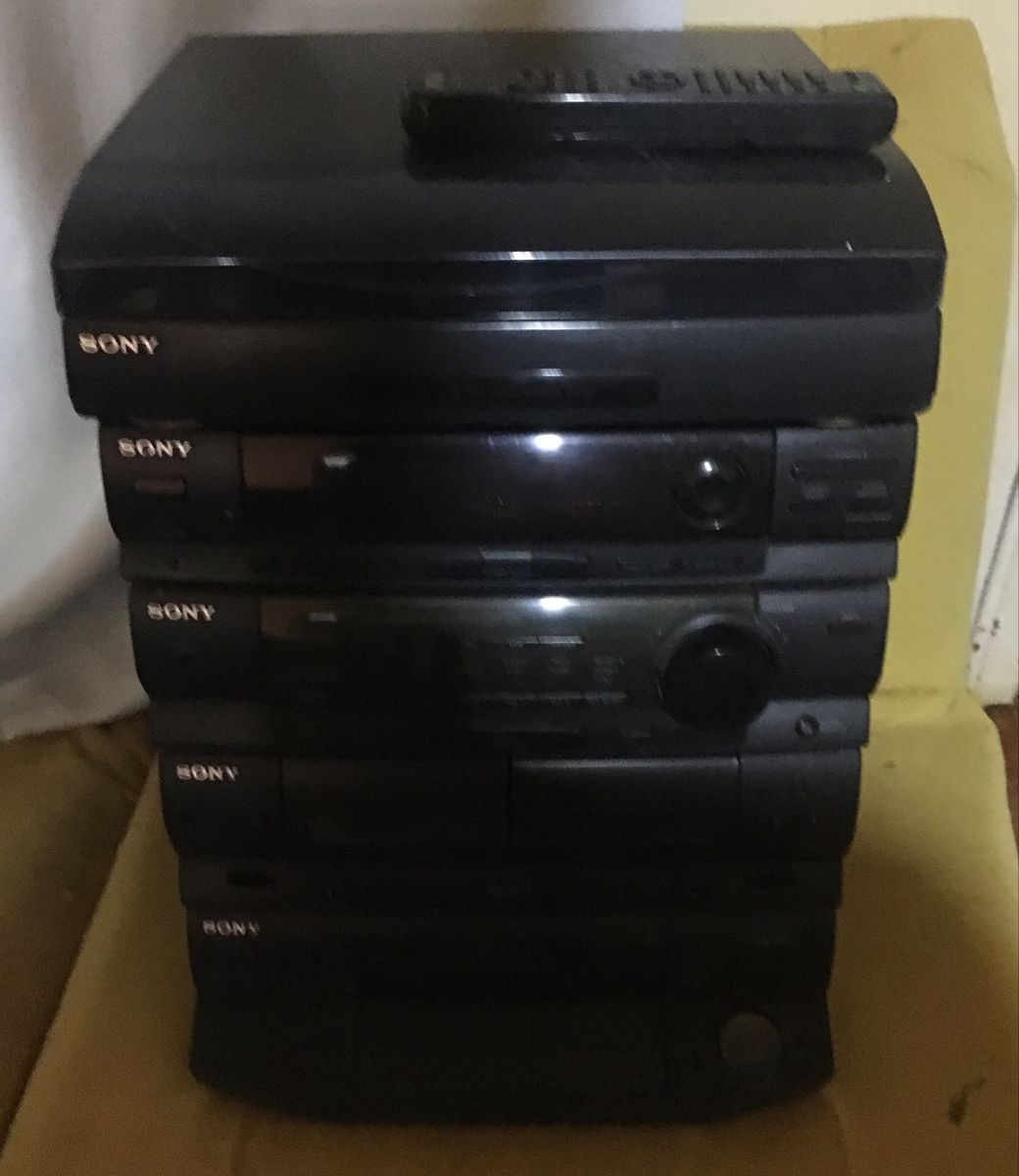 Aparelho de Som Sony Lbt-555 | Produto Vintage e Retro Sony Usado ...