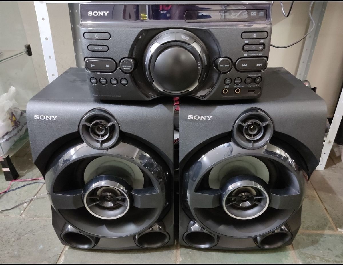 Aparelho de Som Sony Mhc/m60d High Power Audio | Console de Videogame ...