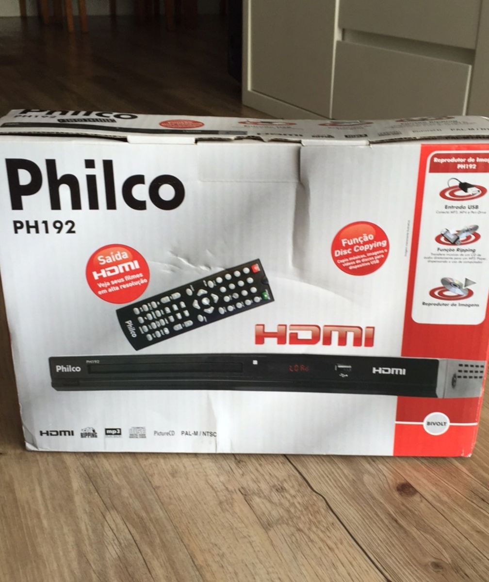 Aparelho Dvd Philco Ph 192 | TV e Display Philco Nunca Usado 15163517 ...