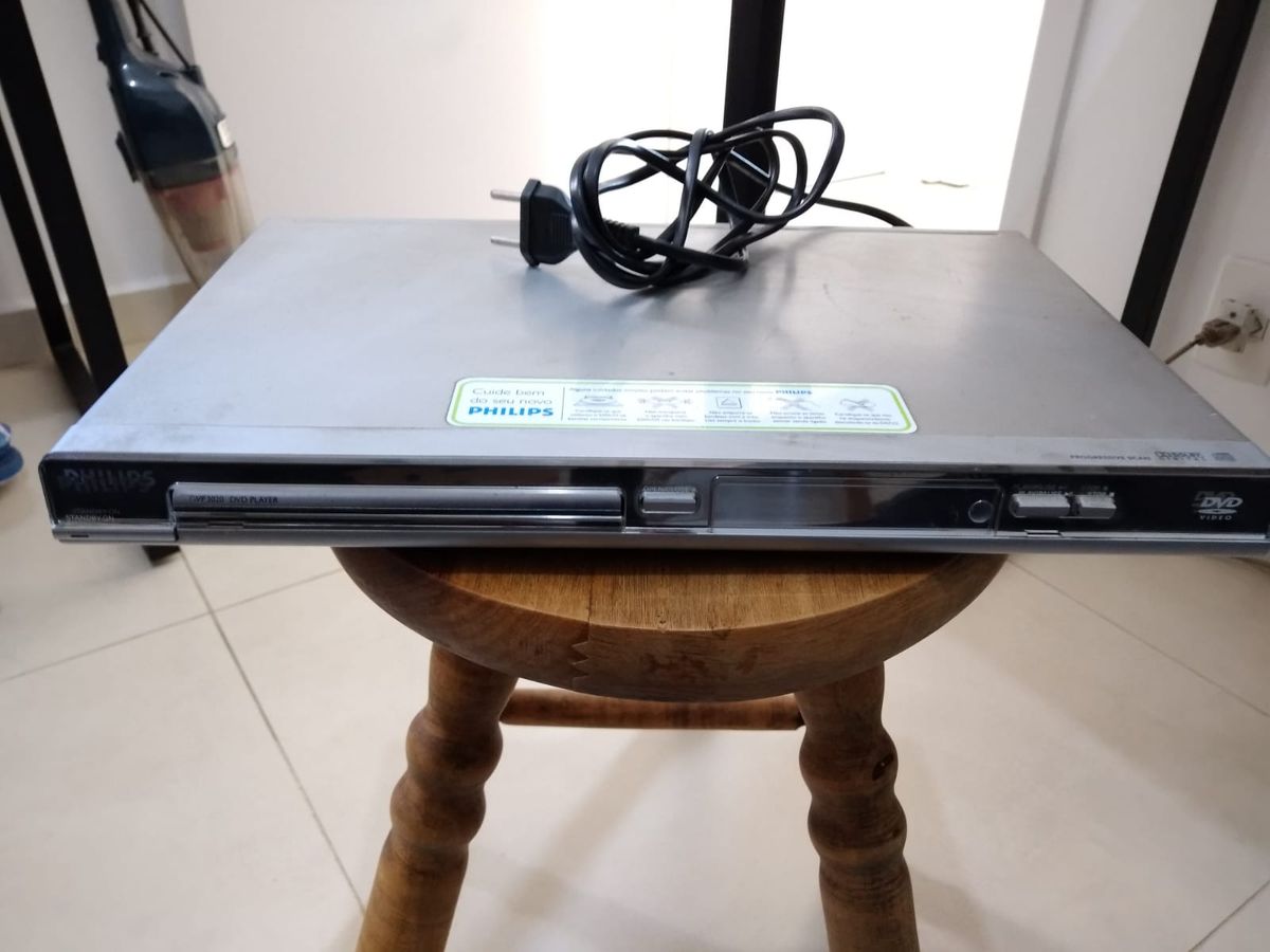 Aparelho Dvd Philips Dvp3020 Leia a Descrição | TV e Display Philips ...