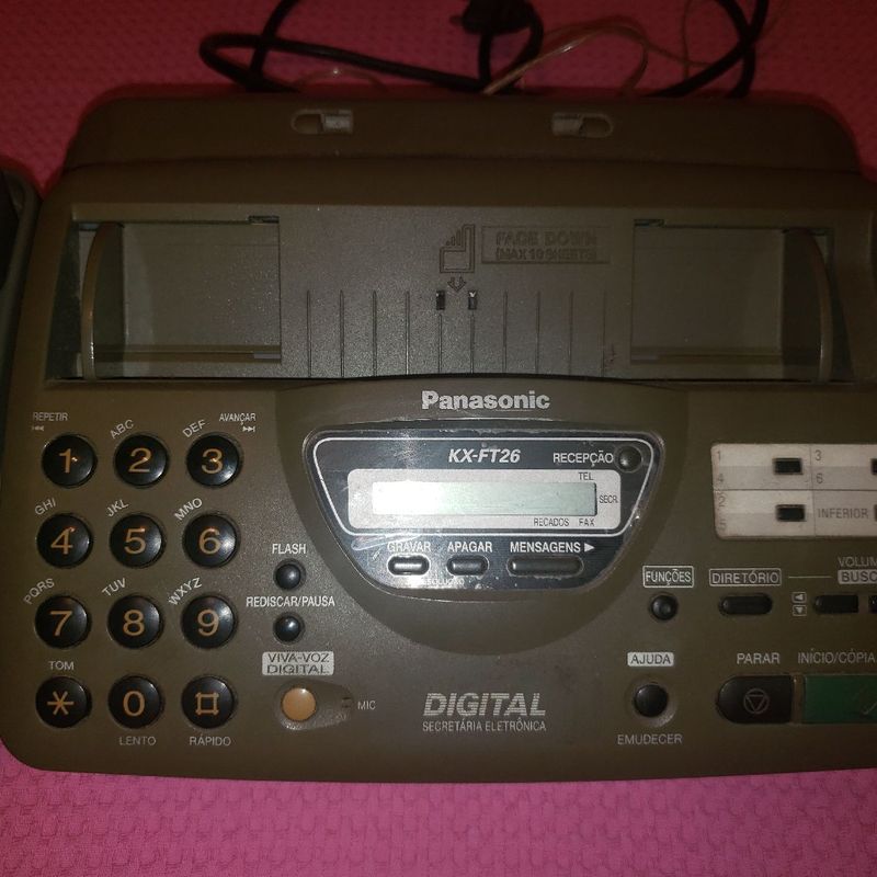 Aparelho De Fax فروش فکس Kx F800 کرمان | بازار چاپ