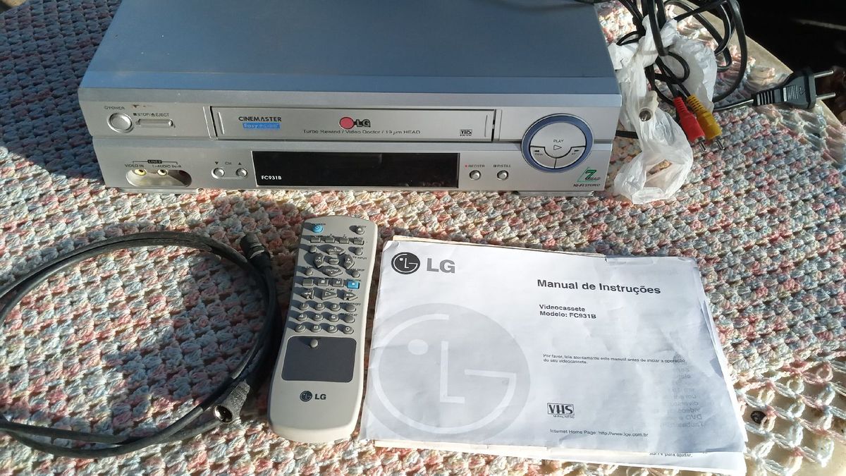 Aparelho Video K7 | TV e Display Lg Usado 76810263 | enjoei