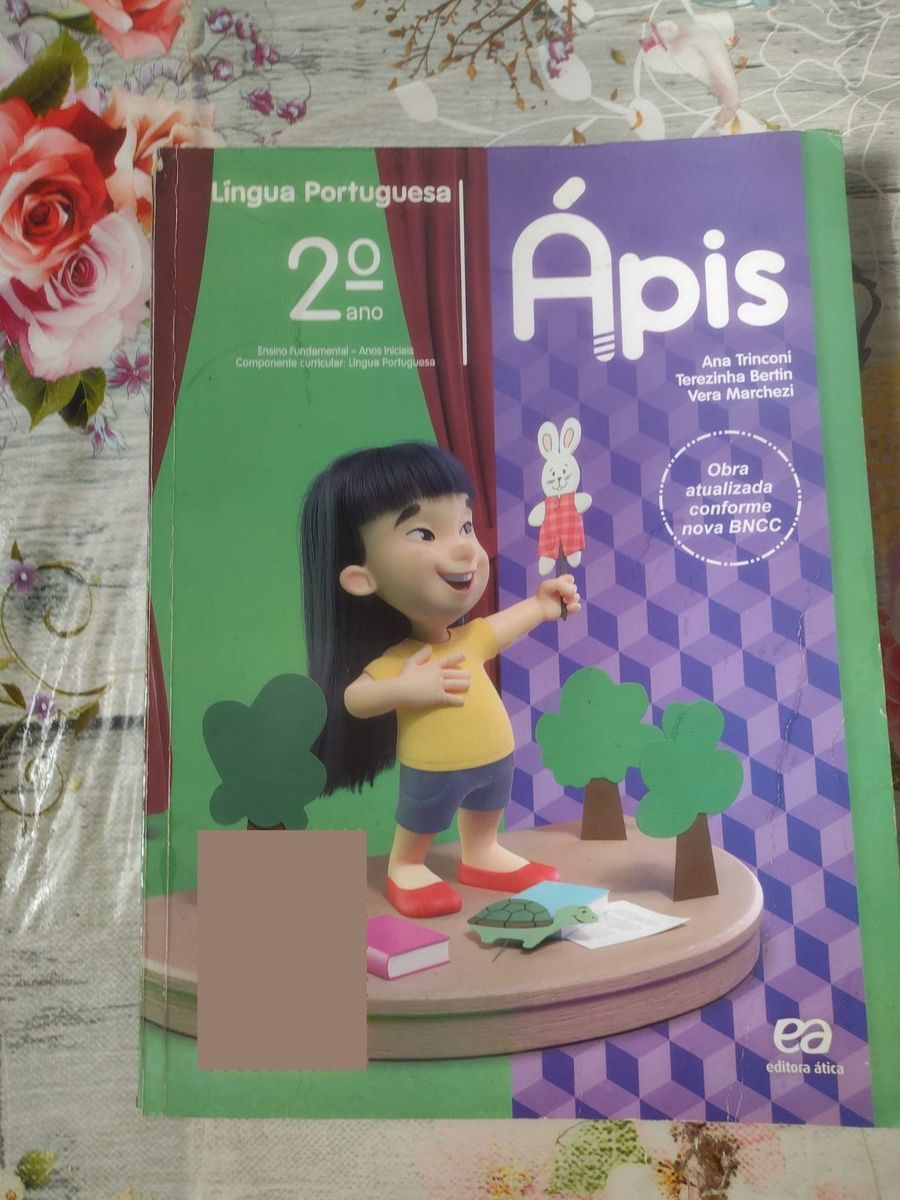 Ápis 2º Ano Língua Portuguesa Ana Trinconi do Aluno | Livro ática Usado 95510968 | enjoei