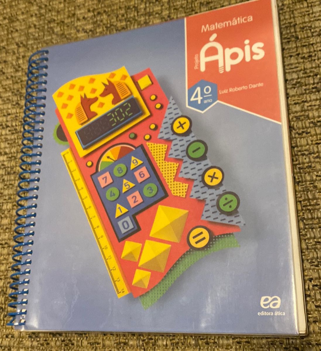 Apis Matemática 4 Ano 3a Edição | Item Infantil Editora ática Usado ...