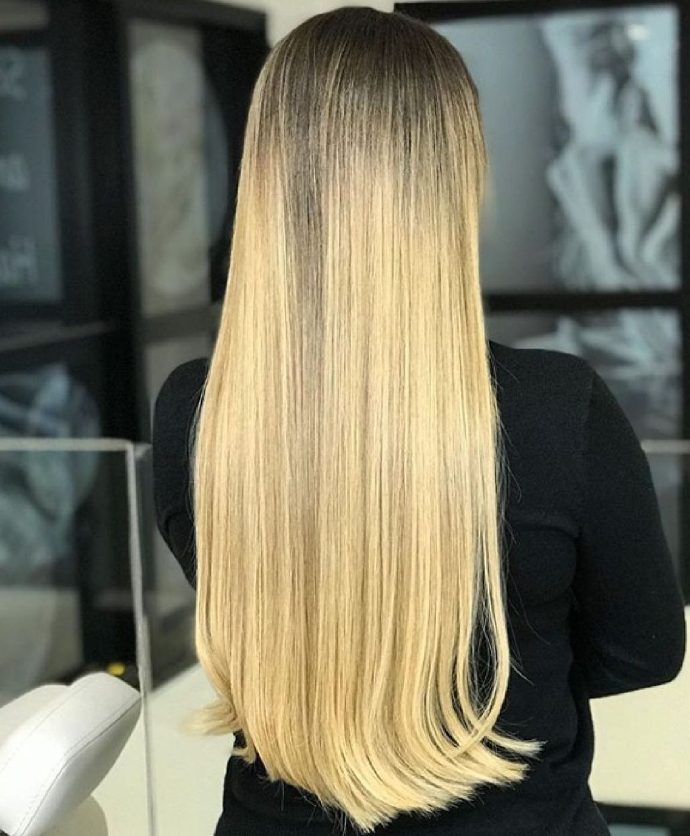 Aplique Loiro Pastel 200 Gramas 60 Cm com Tic Tac | Produto p/ Cabelos ...