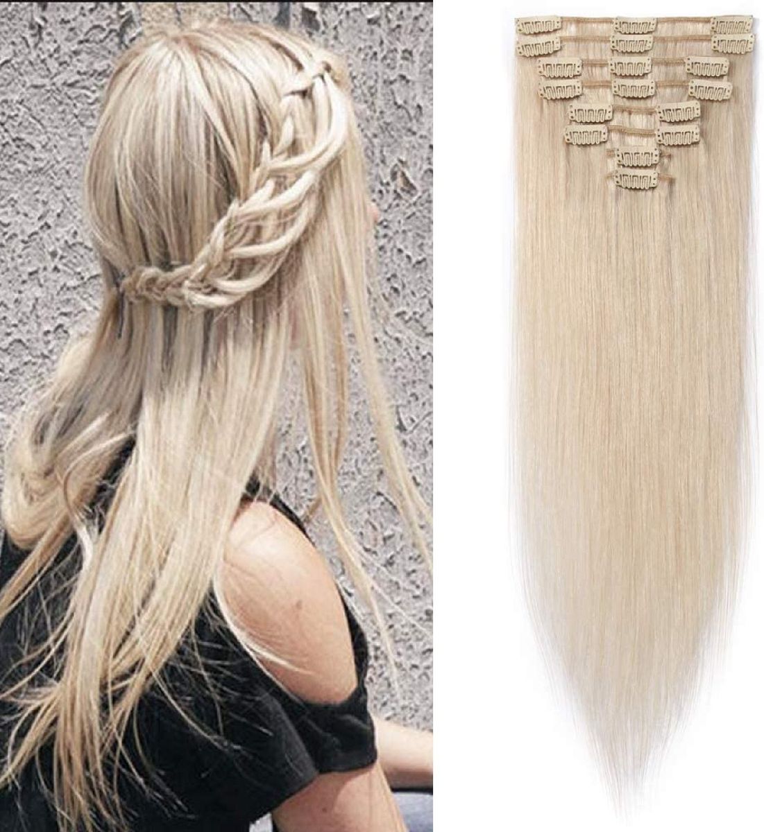 Aplique Peças Loiro Liso | Produto p/ Cabelos Feminino Nunca Usado ...