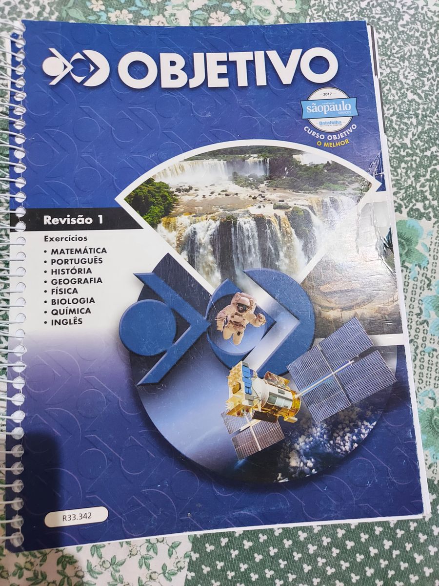 Apostila de Exercícios para Revisão | Livro Objetivo Usado 84017769 ...
