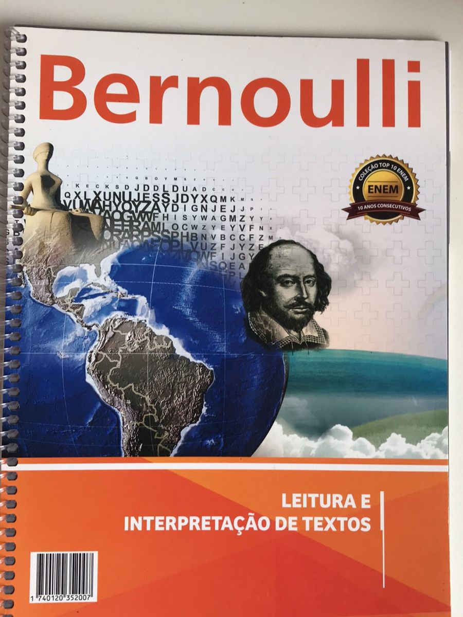 Apostila Enem Leitura e Interpretação de Texto | Livro Bernoulli Usado ...