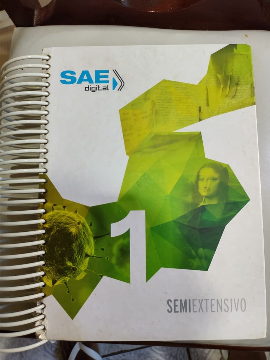 Apostila Pré-vestibular Sae Digital 4 Volumes | Livro Sae Digital Usado ...