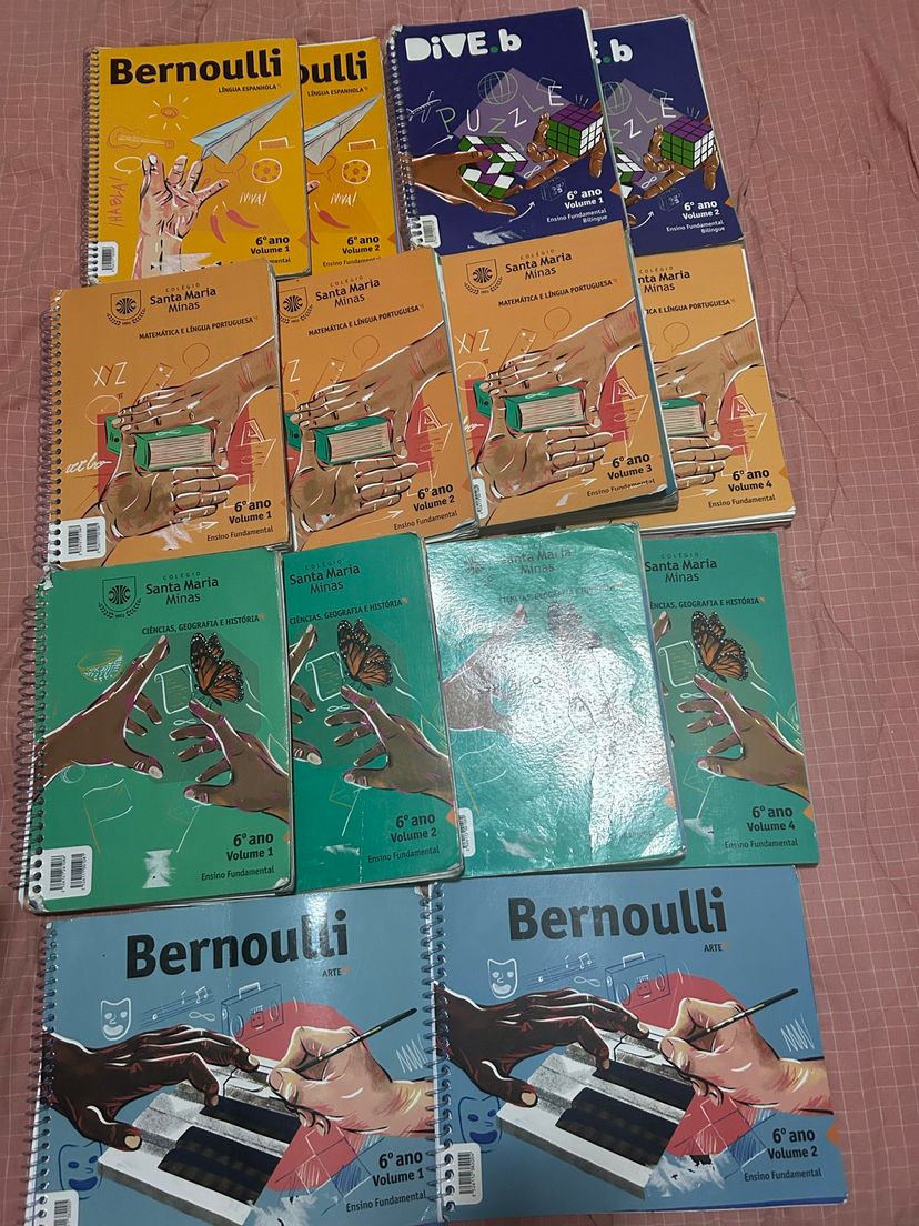 Apostilas Bernoulli 6o Ano | Item Infantil Bernoulli Usado 134723768 ...