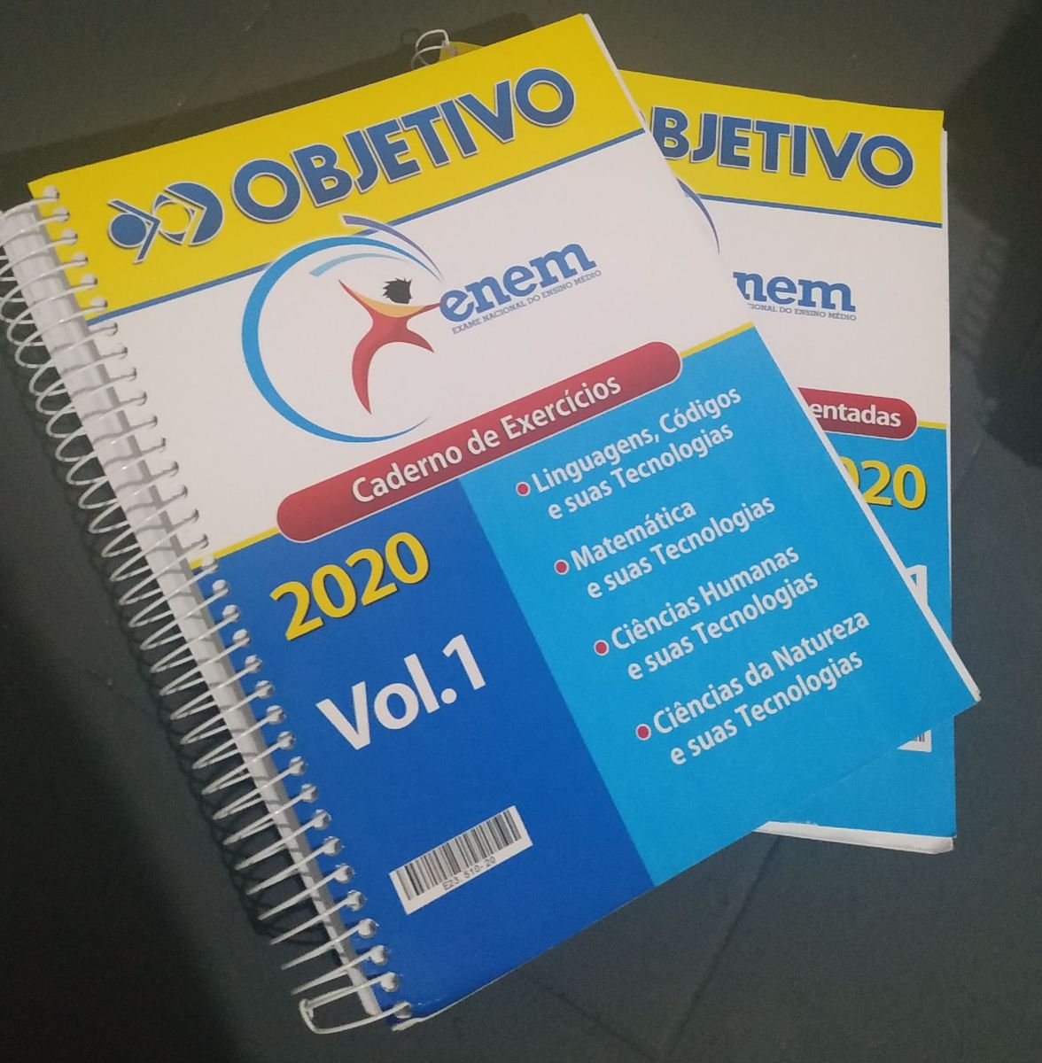 Apostilas de Exercícios para Enem | Livro Objetivo Usado 67835510 | enjoei