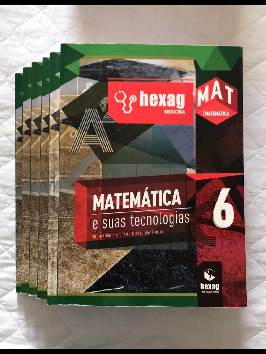 Apostilas de Matemática Hexag Medicina | Livro Hexag Usado 32107309 ...