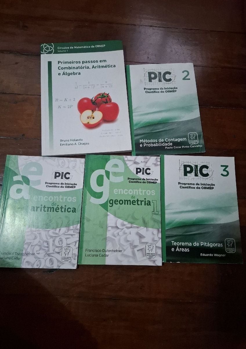 Apostilas do Pic Obmep Auxiliadores de Estudo | Livro Usado 124389942 ...