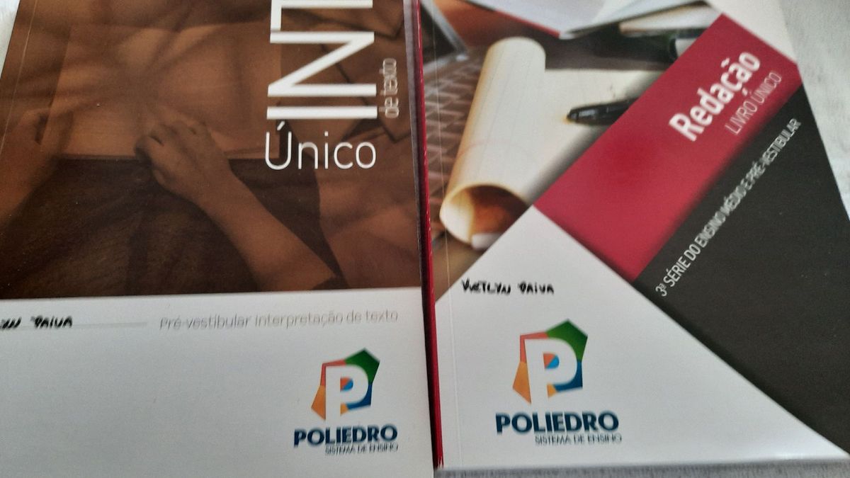 Apostilas do Poliedro | Livro Poliedro Usado 82557604 | enjoei