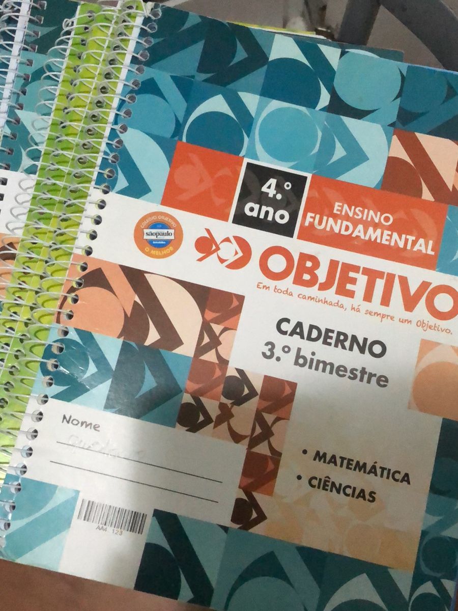 Apostilas Objetivo 4 Ano - 1 Ao 4 Bimestre | Item Infantil Objetivo ...