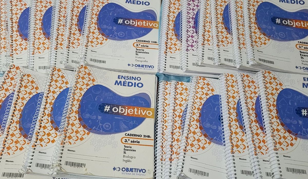 Apostilas Objetivo Completas do 3° Ano do Ensino Médio | Livro Objetivo ...