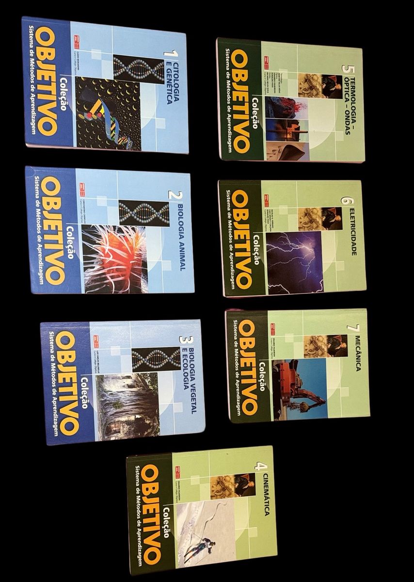 Apostilas Semi-novas/coleção Objetivo | Livro Usado 106421558 | enjoei