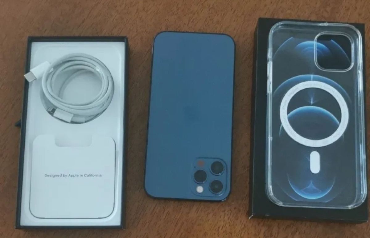 Apple Iphone 12 Pro 128gb Azul Pacífico | Iphone Apple Usado 77047866 ...
