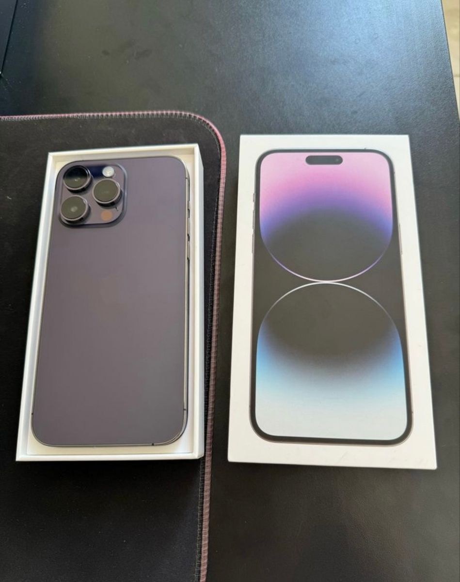 Apple - Iphone 14 Pro Max, Roxo Profundo, 256gb | Celular Apple Nunca ...