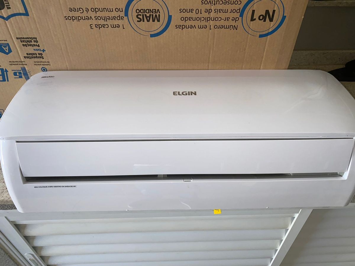 Ar Condicionado Elgin Split 12000btu | Eletrodoméstico Elgin Usado ...