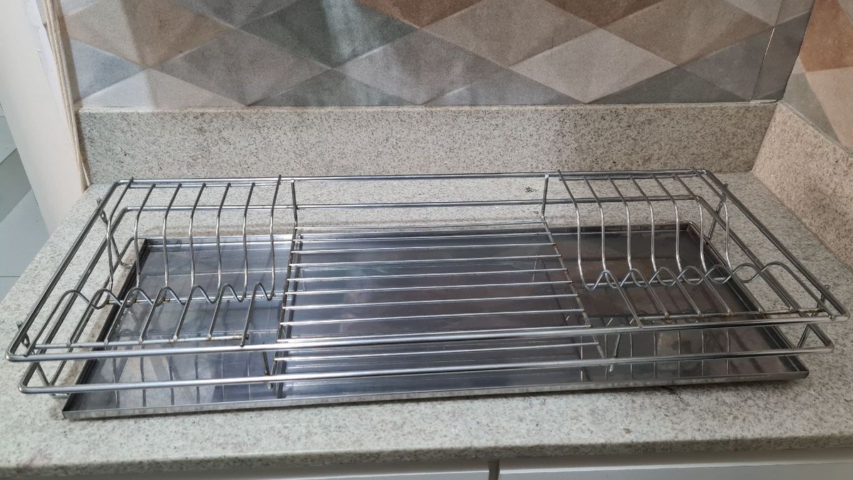 Aramado Inox Escorredor de Pratos | Móvel de Cozinha Usado 75615490 ...