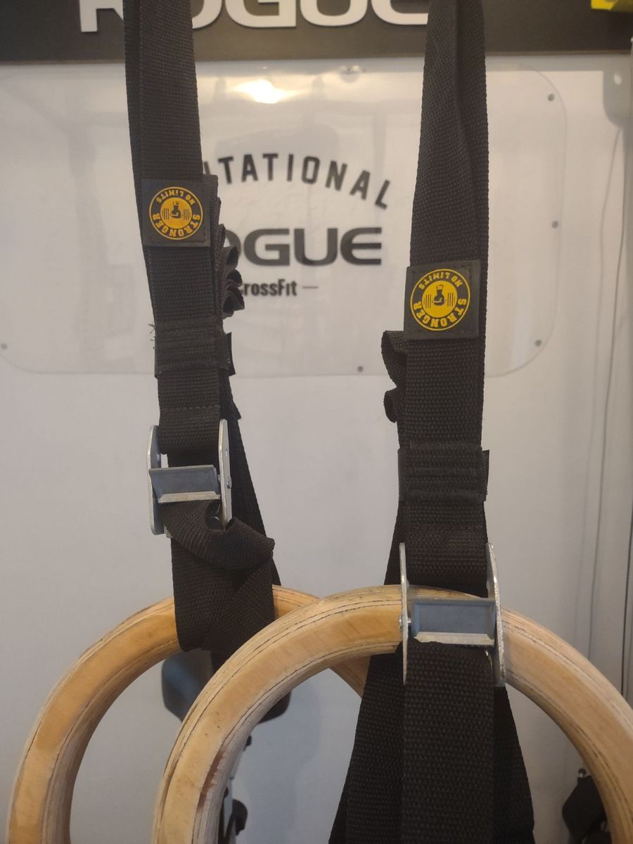 Argolas Olímpicas com Fitas | Item p/ Esporte e Outdoor Be Stronger ...