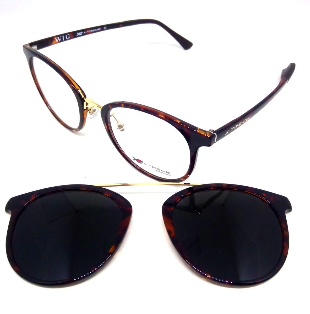 Armação Clipon Óculos Clipon Feminino Wig Demi Xtreme | Óculos Feminino ...