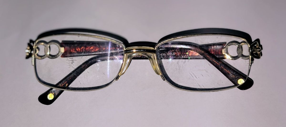 Armação Italiana de Óculos Luxo Vintage Feminino Angelo Falconi para ...